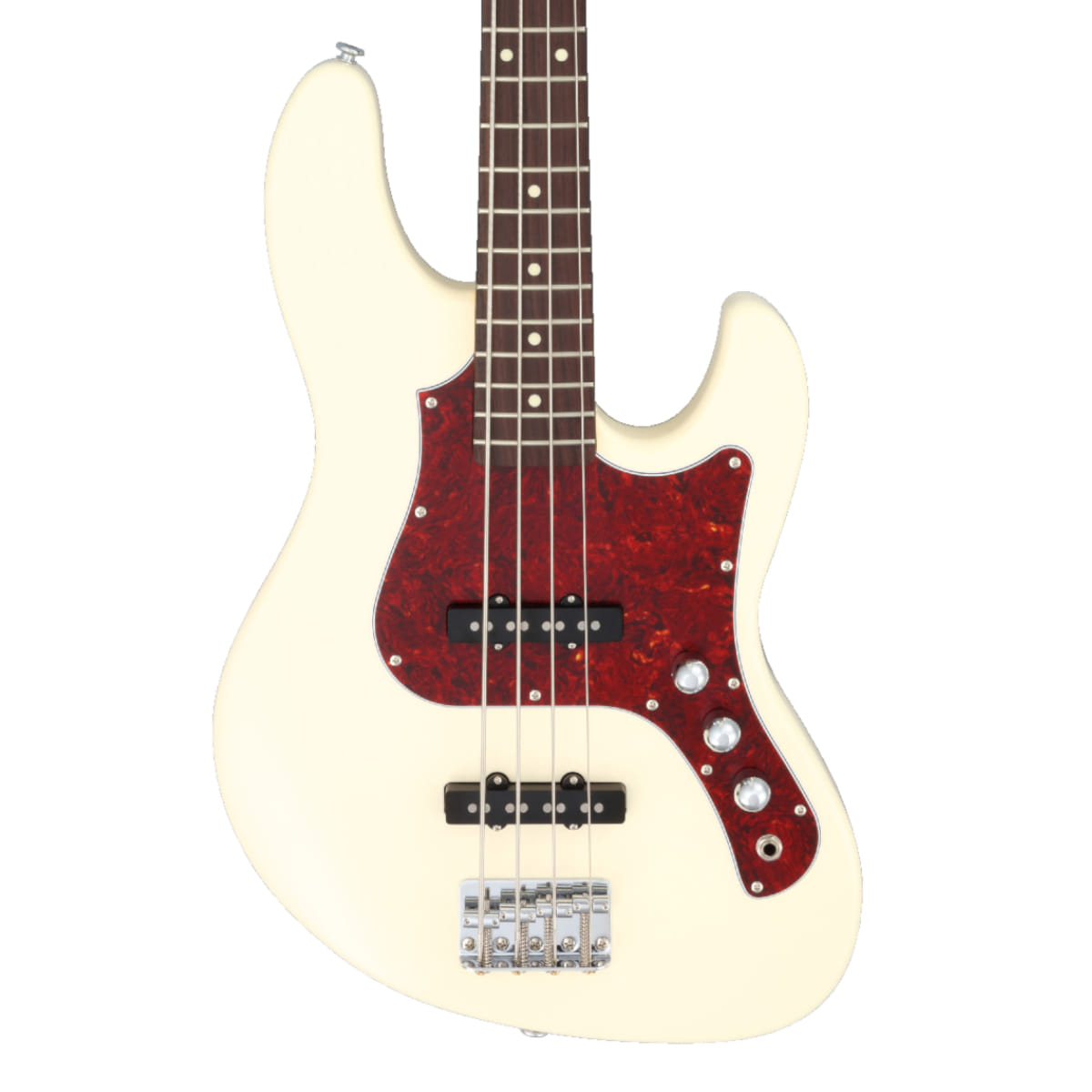 FGN, Electric Bass Boundary BMJ2-R-OLW -Olympic White BMJ2_R_OLW24